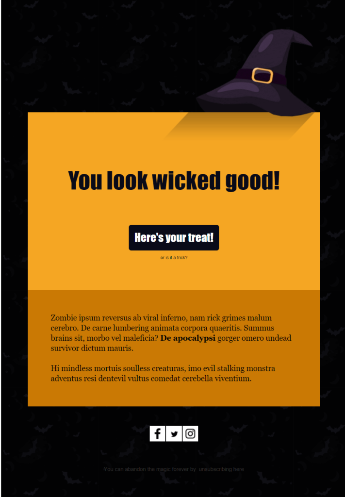 7 Free Halloween Email Newsletter Templates For 2023