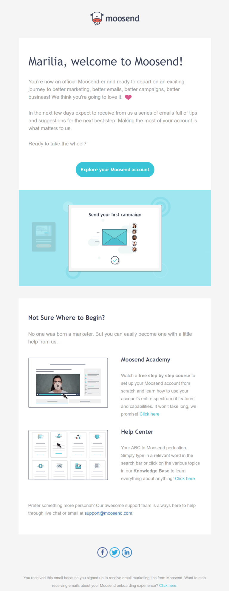 26 Welcome Email Examples For 2025 [+Tips & Templates]