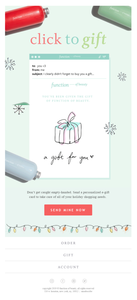 20 Christmas Email Marketing Examples & Quick Guide [2024]