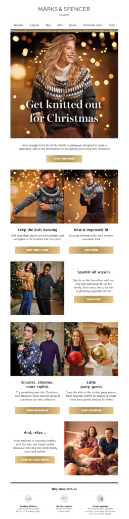 20 Christmas Email Marketing Examples & Quick Guide [2024]
