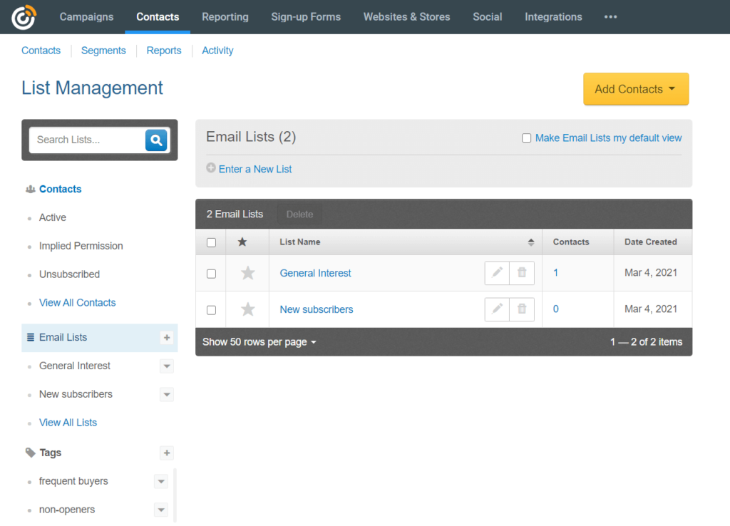 Constant Contact vs Mailchimp: What's The Best In 2025?