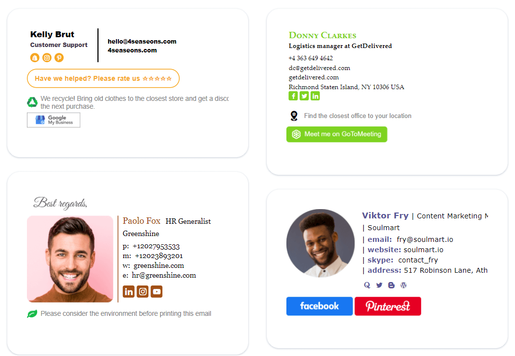 How To Create A Professional Email Signature [+Examples]