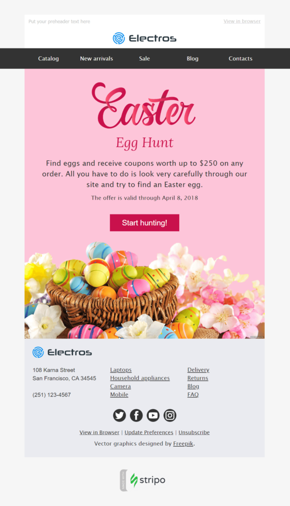 14 Festive Holiday Email Newsletter Templates For Better Seasonal ...
