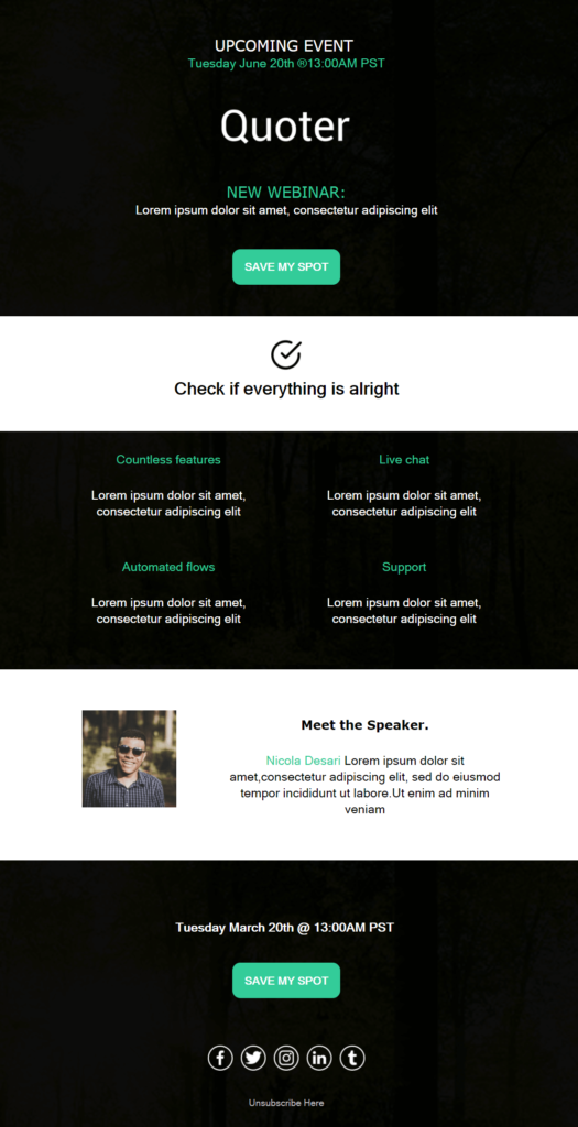 9 Free Event Email Newsletter Templates [2026]
