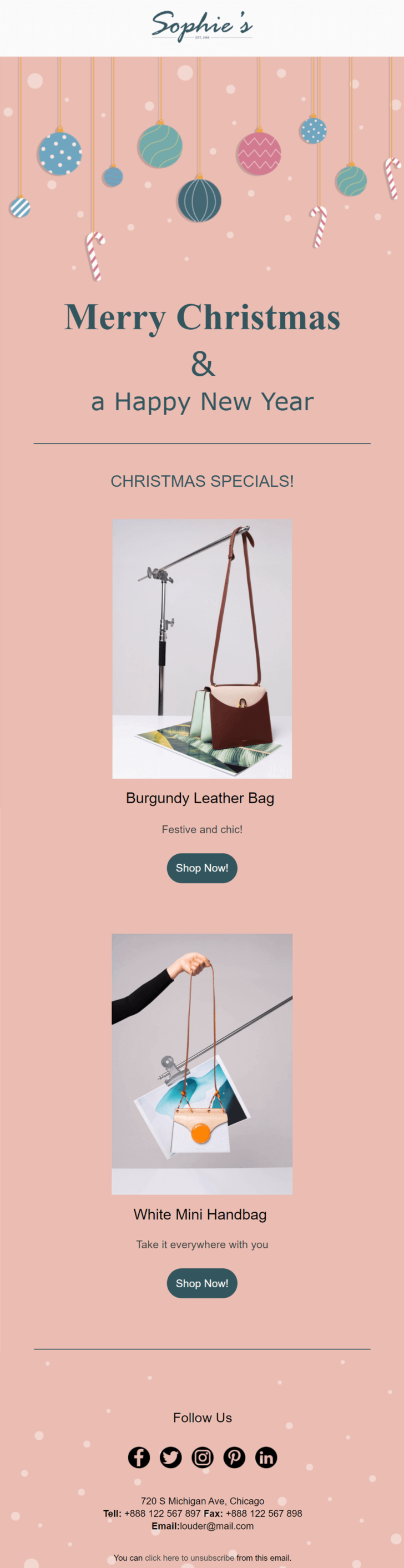 25 Free Christmas Email Templates to Use In 2025