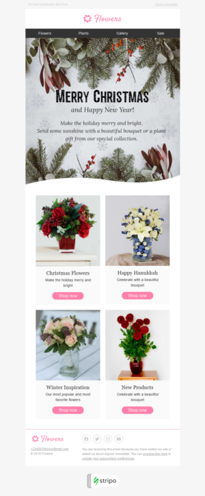 19 Free Christmas Email Templates For 2022/2023