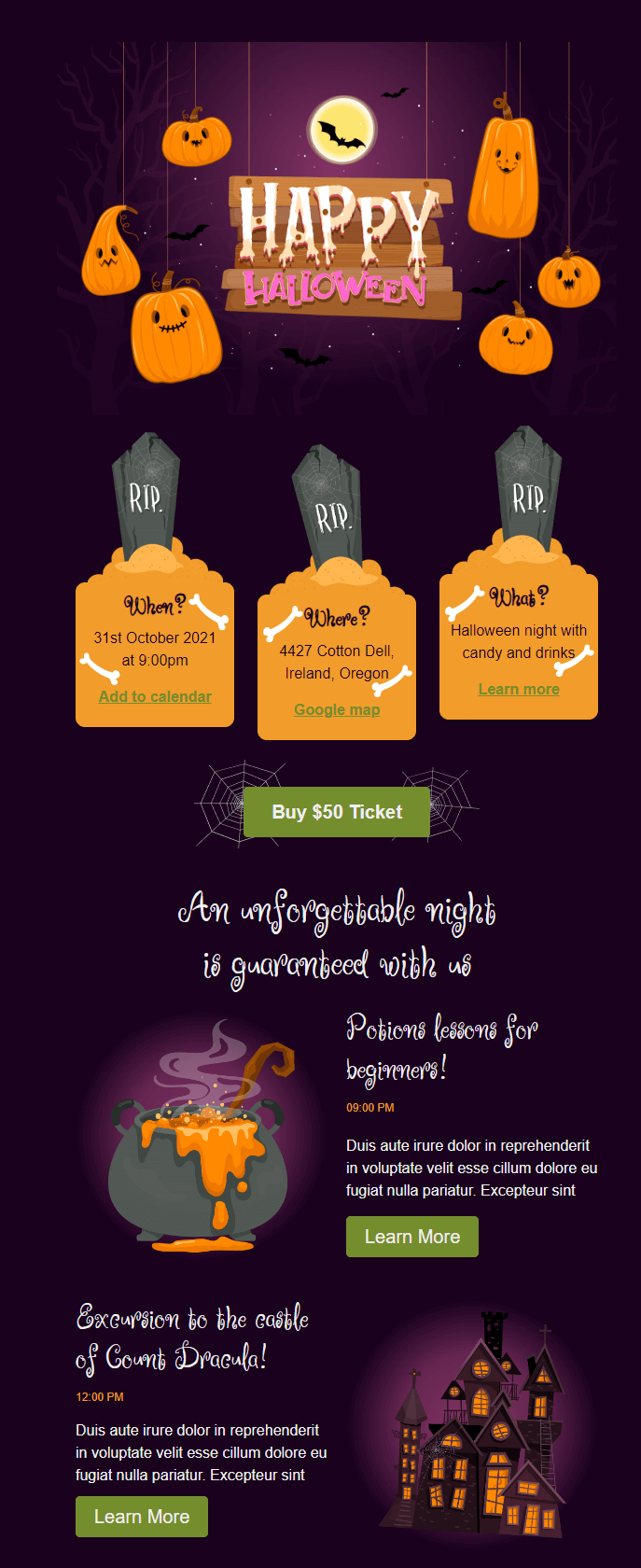 12 Free Halloween Newsletter Templates For 2025 [+ Tips]