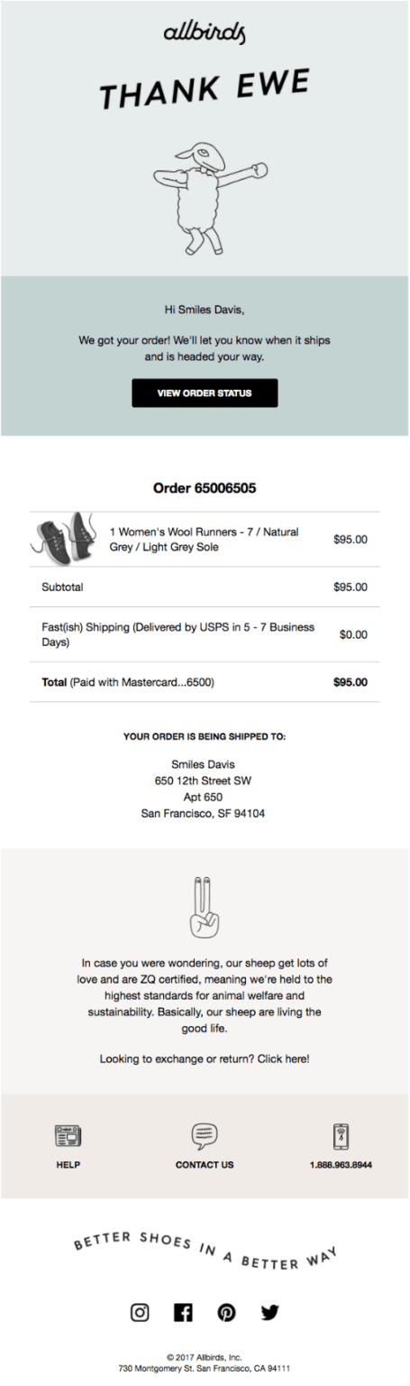 Order Confirmation Emails: Pro Tips And Examples [2025]