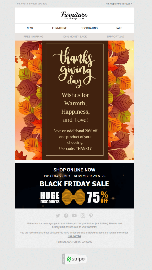 12 Free Thanksgiving Newsletter Templates [2025]