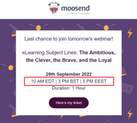 9 Event Invitation Email Examples To Learn From (+Useful Tips)