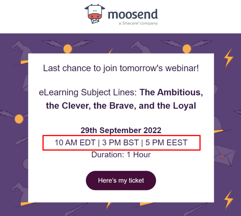 9 Event Invitation Email Examples To Learn From (+Useful Tips)