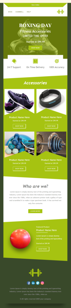 6 Sales-Oriented Boxing Day Email Templates For 2025