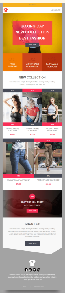 6 Sales-Oriented Boxing Day Email Templates For 2025