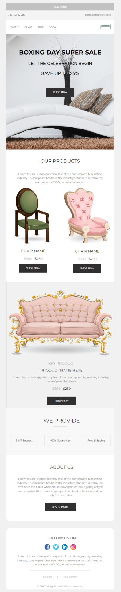 6 Sales-Oriented Boxing Day Email Templates For 2025