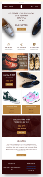 6 Sales-Oriented Boxing Day Email Templates For 2025