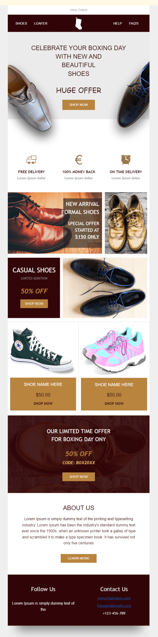 6 Sales-Oriented Boxing Day Email Templates For 2025