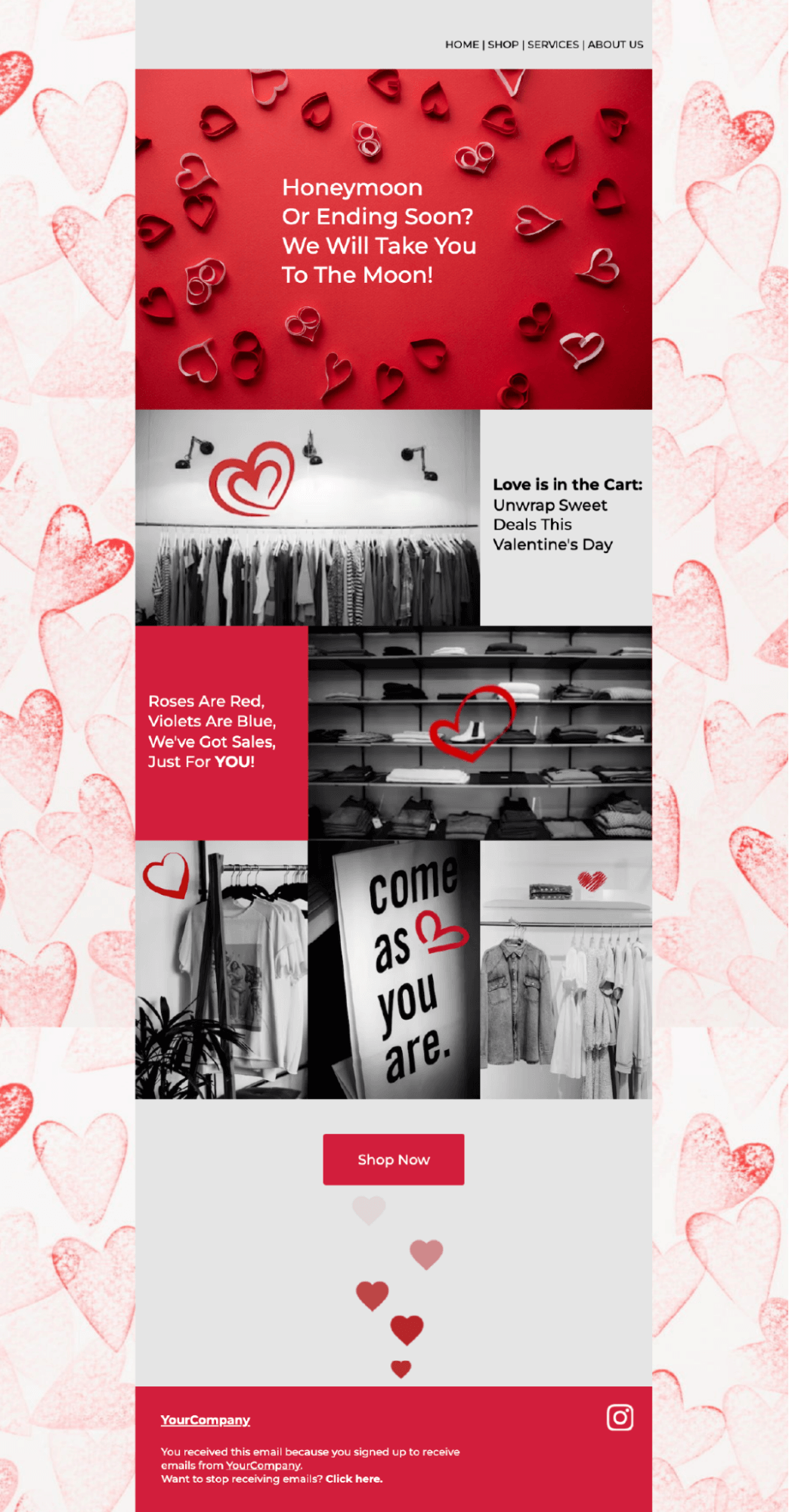14 Valentine's Day Email Templates to Boost Sales [2026]