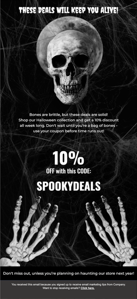 12 Free Halloween Newsletter Templates For 2025 [+ Tips]