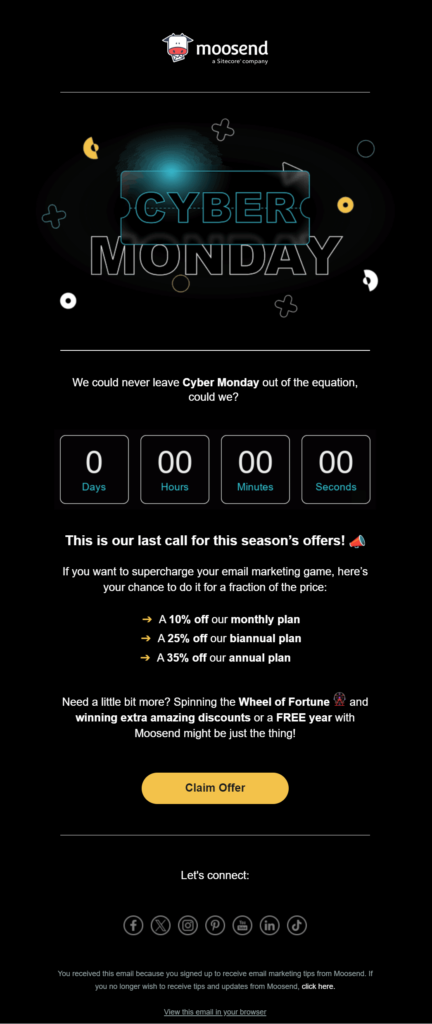 15 Cyber Monday Email Examples For 2025 [+Tips]