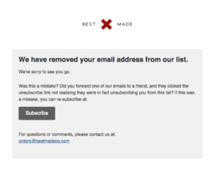 10 Great Unsubscribe Page Examples To Inspire You [2025]