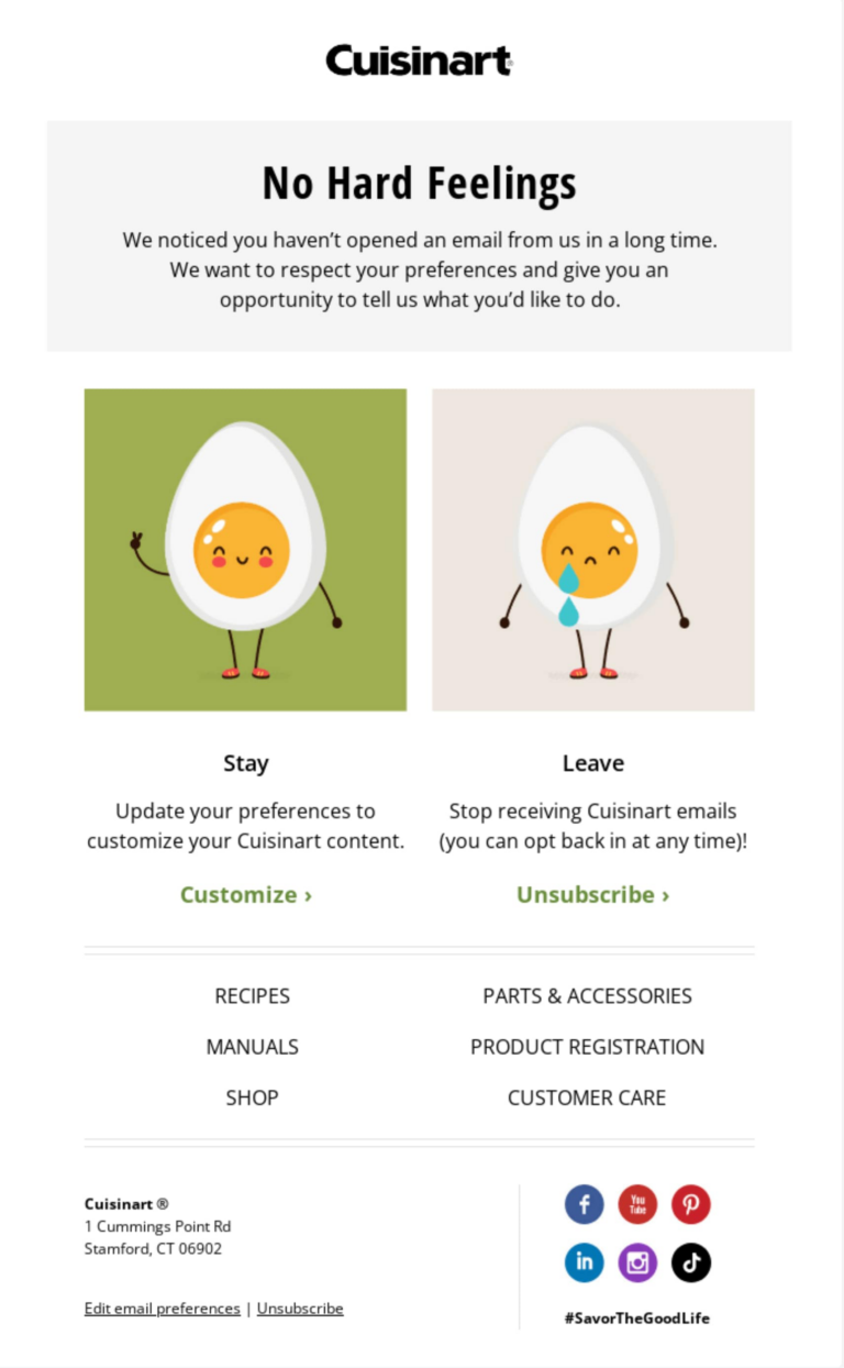 10 Great Unsubscribe Page Examples To Inspire You [2025]