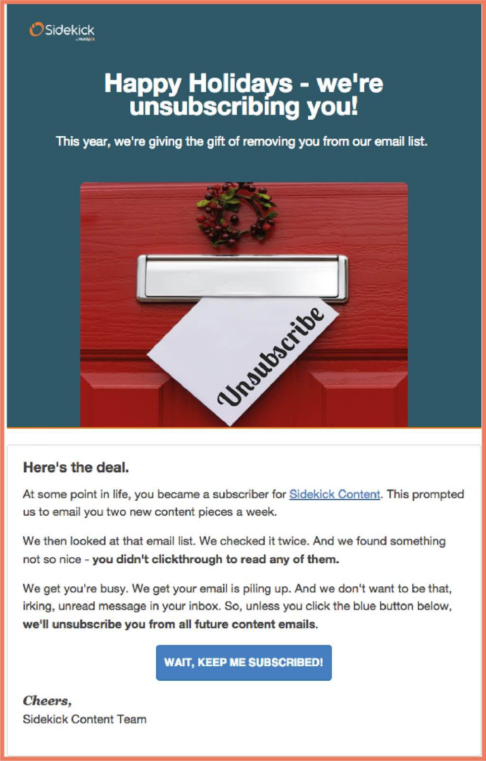 10 Great Unsubscribe Page Examples To Inspire You [2025]