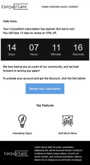 Subscription Renewal Email Examples & Templates [2025]
