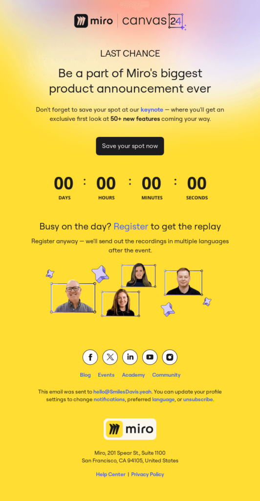 7 Best Event Reminder Templates [with Tips]
