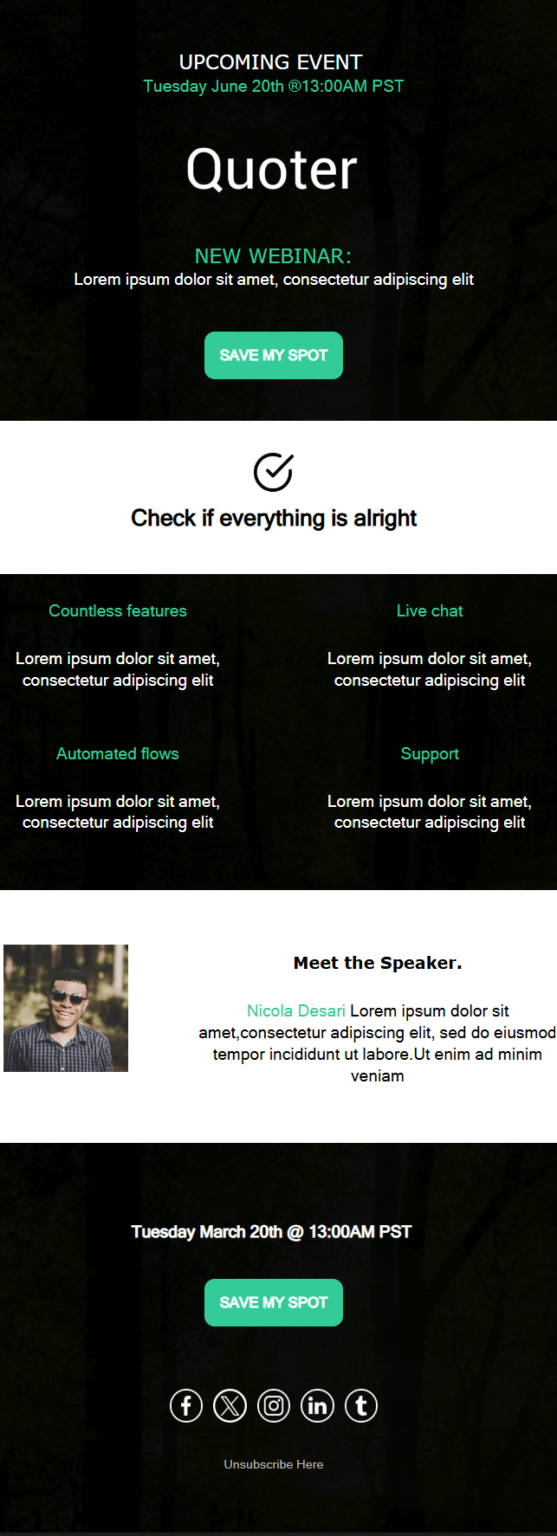 7 Best Event Reminder Templates [with Tips]