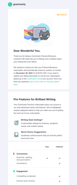 Subscription Renewal Email Examples & Templates [2026]