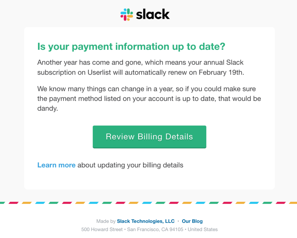 Subscription Renewal Email Examples & Templates [2025]