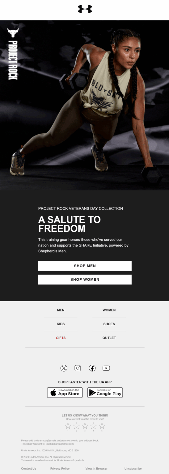 Veterans Day Email Examples: Real Campaigns That Work [2025]