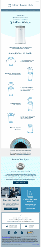 10 Post-Purchase Email Examples in 2026 [with Tips]