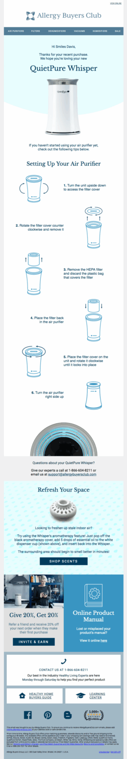 10 Post-Purchase Email Examples in 2026 [with Tips]